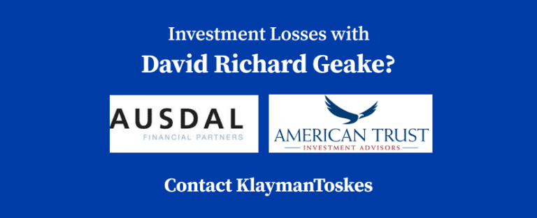 Broker Misconduct Investigation: David Geake (American Trust Investment ...